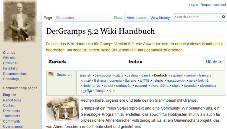 Neue Version 5.2 von Gramps ist erschienen • Verein für ...